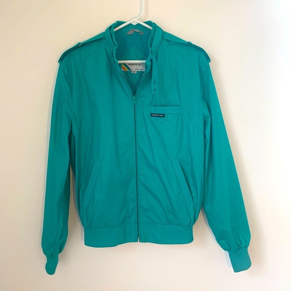 Members Only | Jackets & Coats | Vintage Members Only Teal Jacket ...